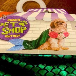 Rubie's | Dog | Rubies Pet Shop Mermaid Seashell Tail Puppy Dog ...